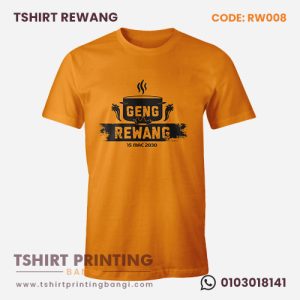 Baju Rewang - Tempah Tshirt Untuk Krew Kenduri Kahwin 2023